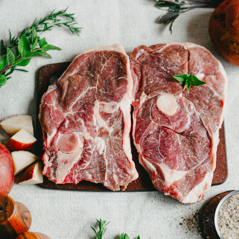 Leg of Lamb Chops – The Honest Farmer