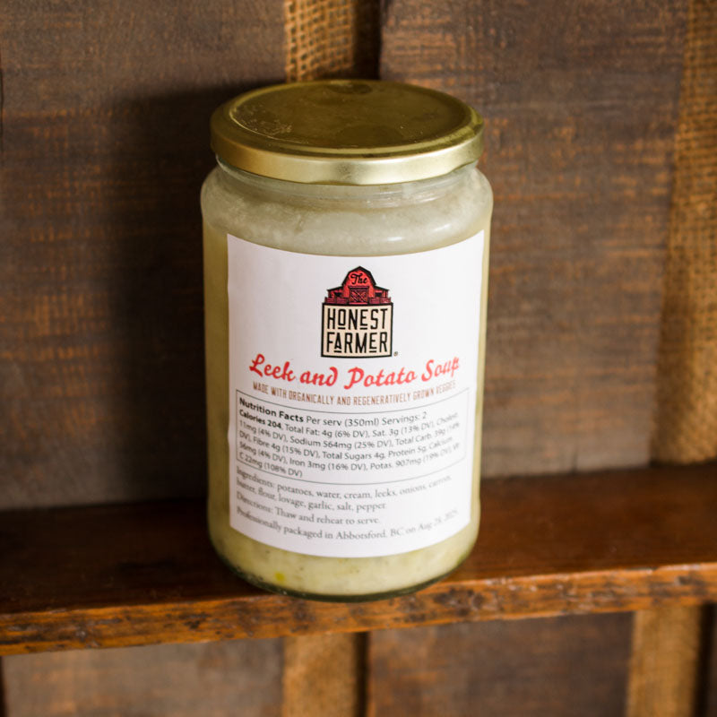 Leek and Potato Soup – The Honest Farmer